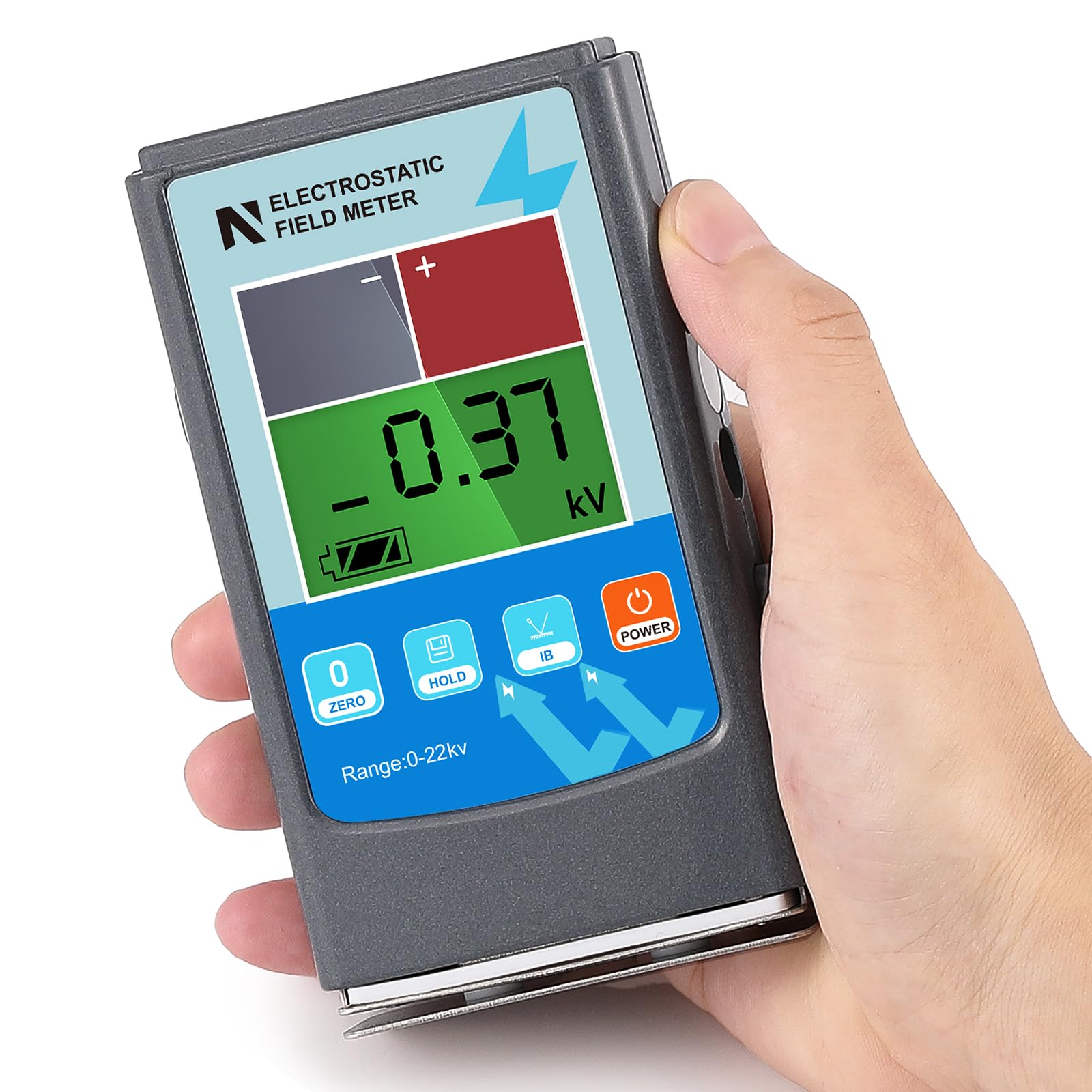 NEWTRY Handheld Digital Electrostatic Field Meter Tester 0~20KV ...