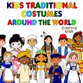 Amazon.com: National Costumes From Around The World Coloring Book ...