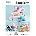 Amazon.com: Simplicity Easy Plush Fleece Kitten, Bunny, and Puppy ...