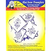 Amazon.com: Charming Designs for Linens Aunt Martha's Hot Iron ...