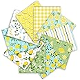 Amazon.com: Whaline 10Pcs Summer Cotton Fabric Bundles 18 x 22 Inch ...