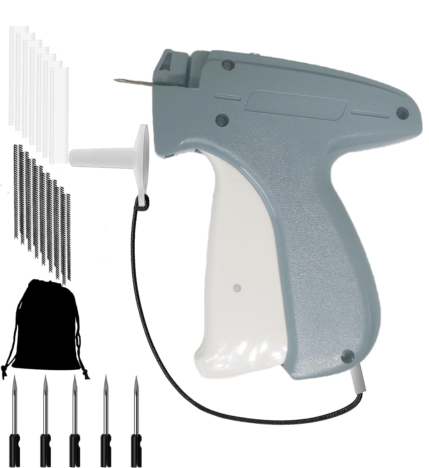 Pistola para Etiquetas De Ropa, NEX&CO Mini Stitch Gun Clothing Tagger ...