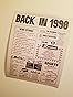 Amazon.com: 8x10 1990 Birthday Gift // Back in 1990 Newspaper Poster ...