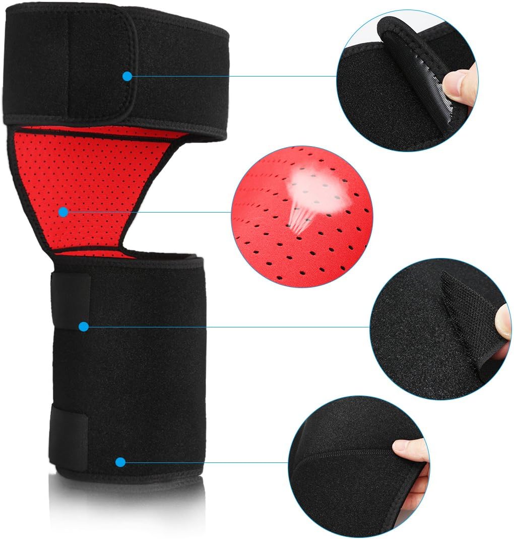 IDEAPRO Groin Wrap Support, Adjustable Groin Strain Pain Wrap Hamstring ...