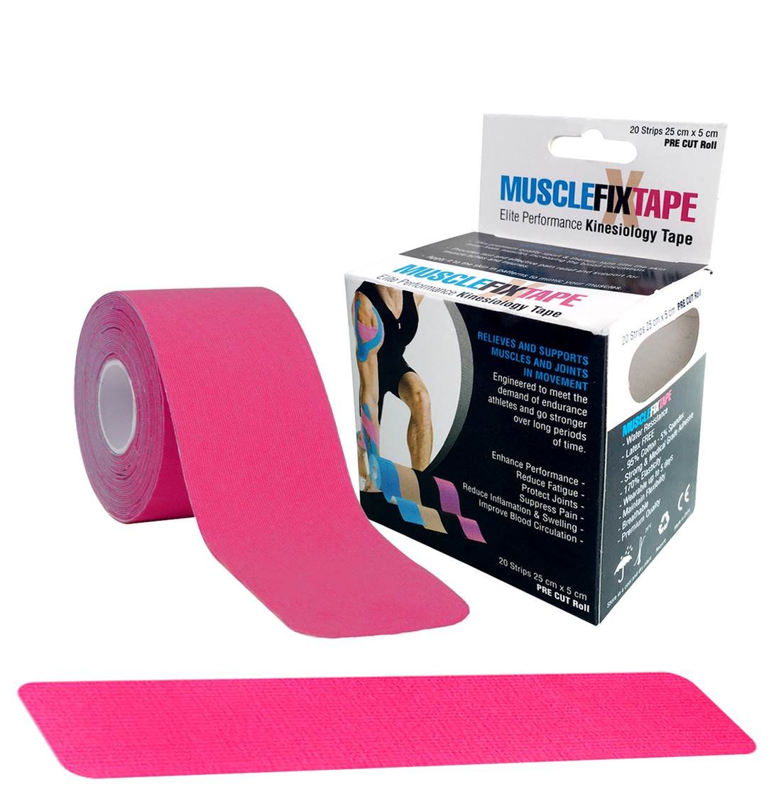 Buy Pink Kinesology tape Roll | ktape ktapes kttape kttapes k-tape kt ...