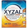 Amazon.com: Xyzal Allergy Pills, 24-Hour Allergy Relief, 55-Count ...