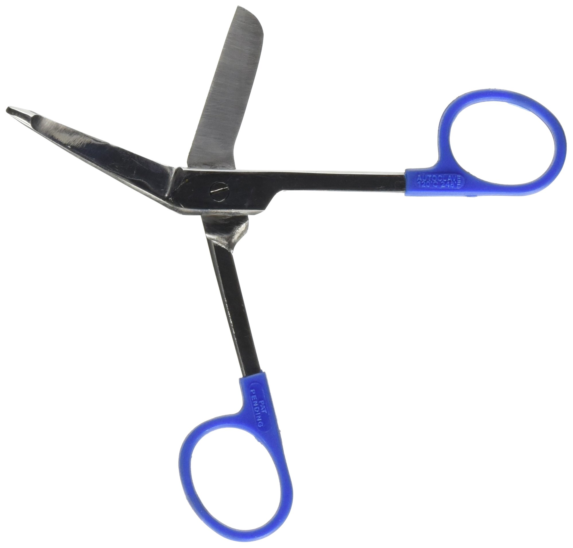 Amazon.com: Prestige Medical 5 1/2" Listermate Bandage Scissors, Teal ...