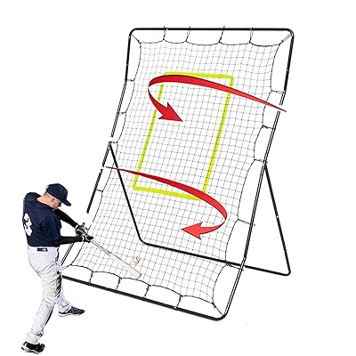 Buy Portzon Pitch Back BaseballSoftball Rebounder, Multiple Baseball ...