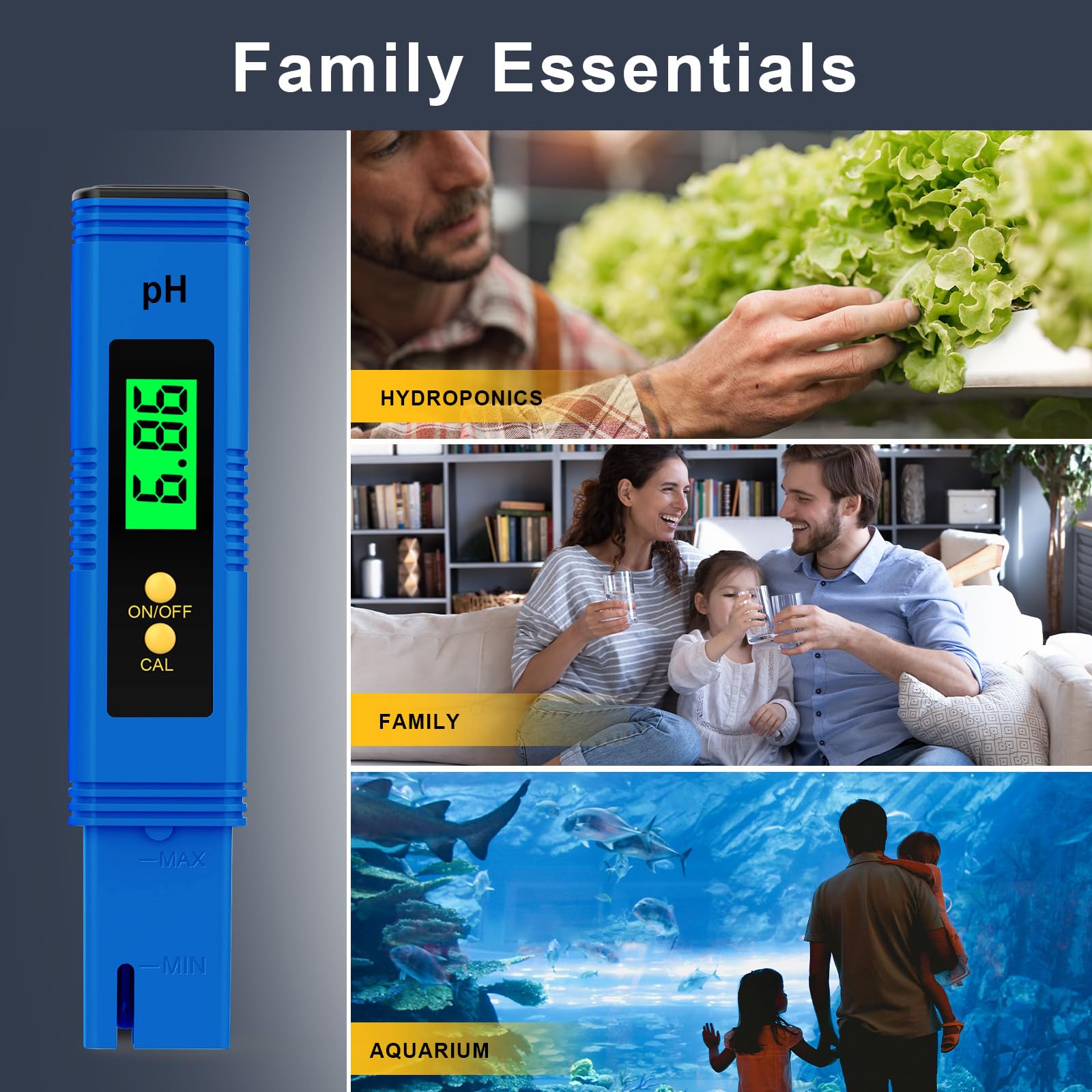 2025 All-New PH Meter For Water - High Accuracy Digital PH Tester (0.01 ...