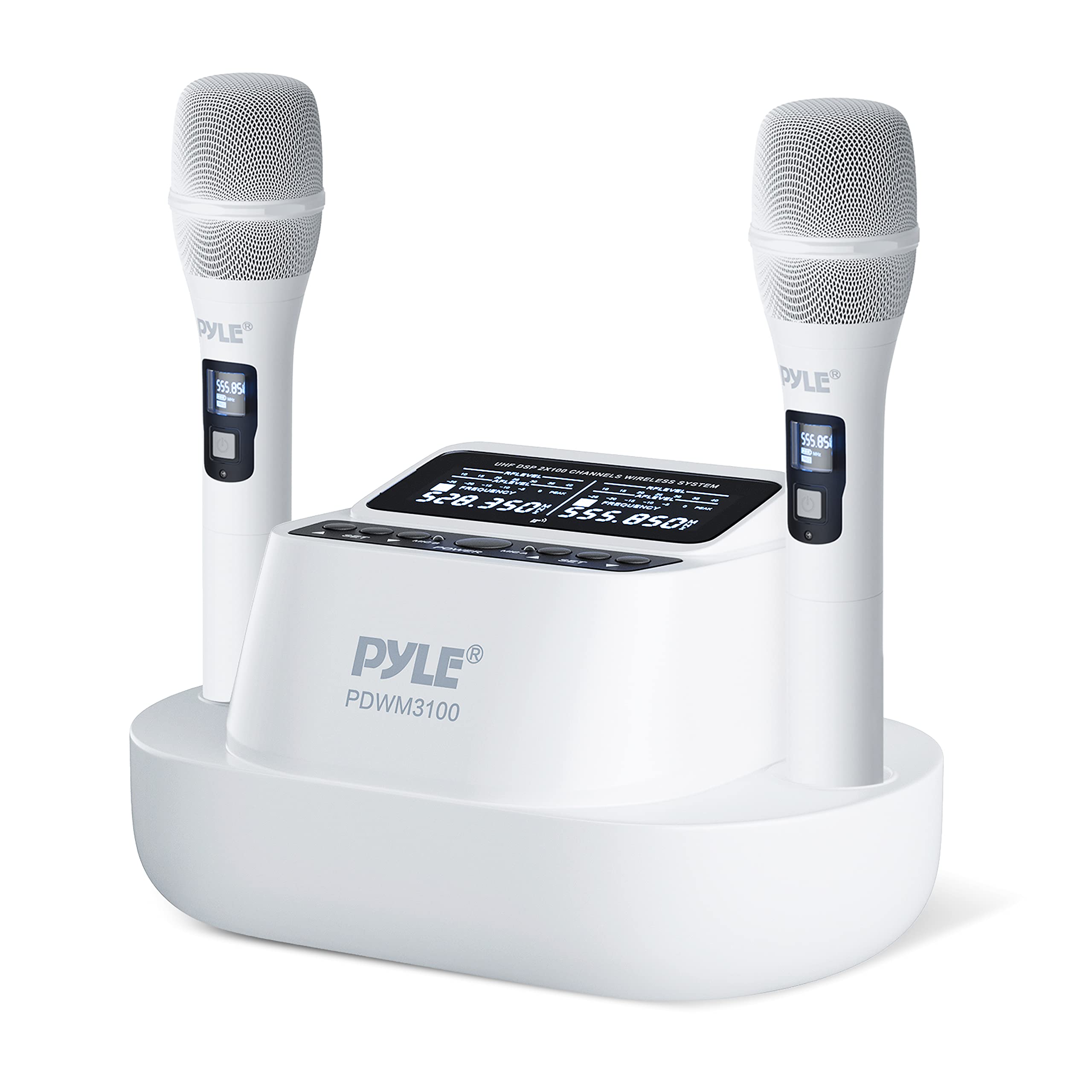 Mua Pyle UHF Wireless Microphone System - Dual Professional ...