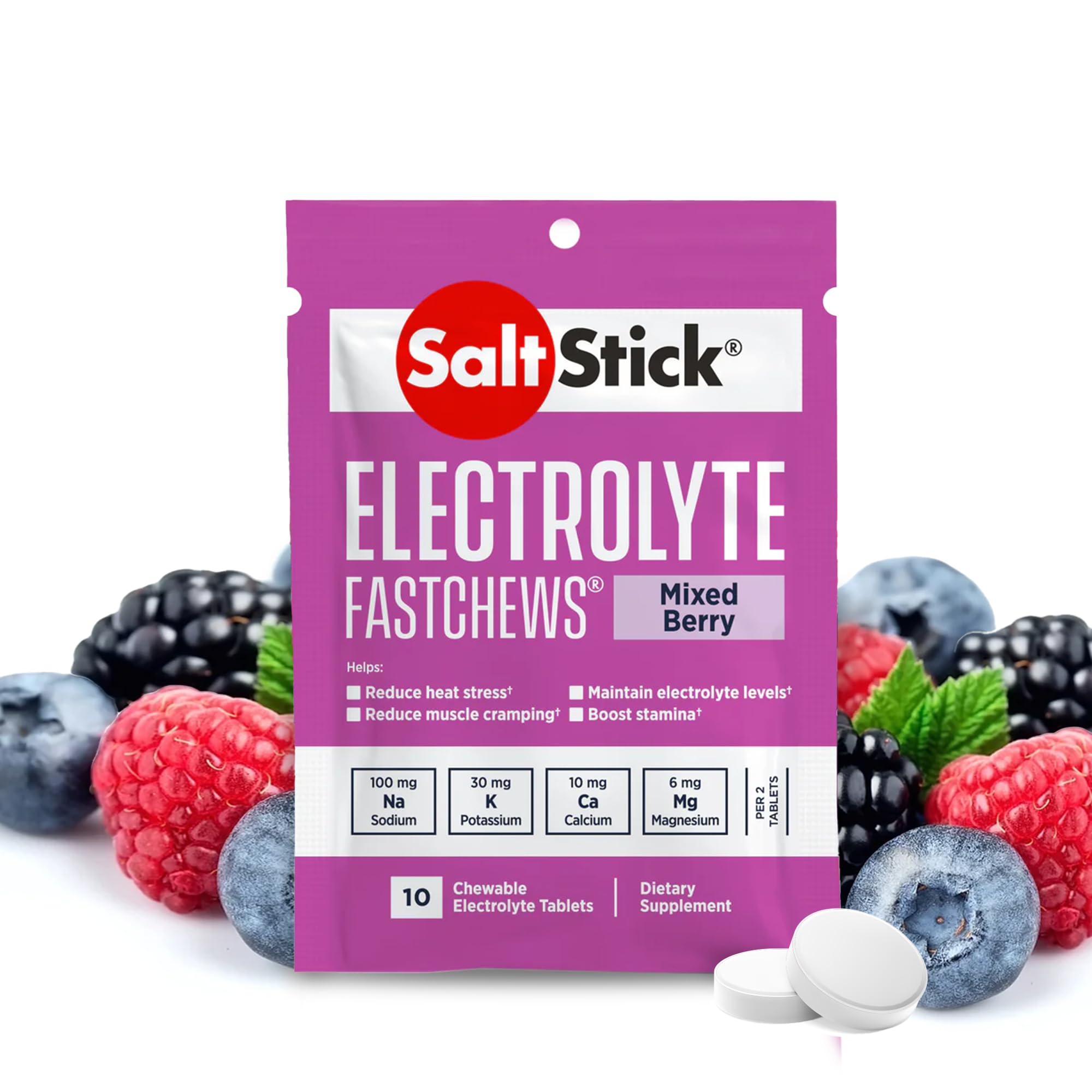 Mua SaltStick Electrolyte FastChews - 120 Count Mixed Berry Flavor ...