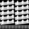 Amazon.com: Jetec 10 Pieces Plastic Sliding Closet Door Guide Floor ...