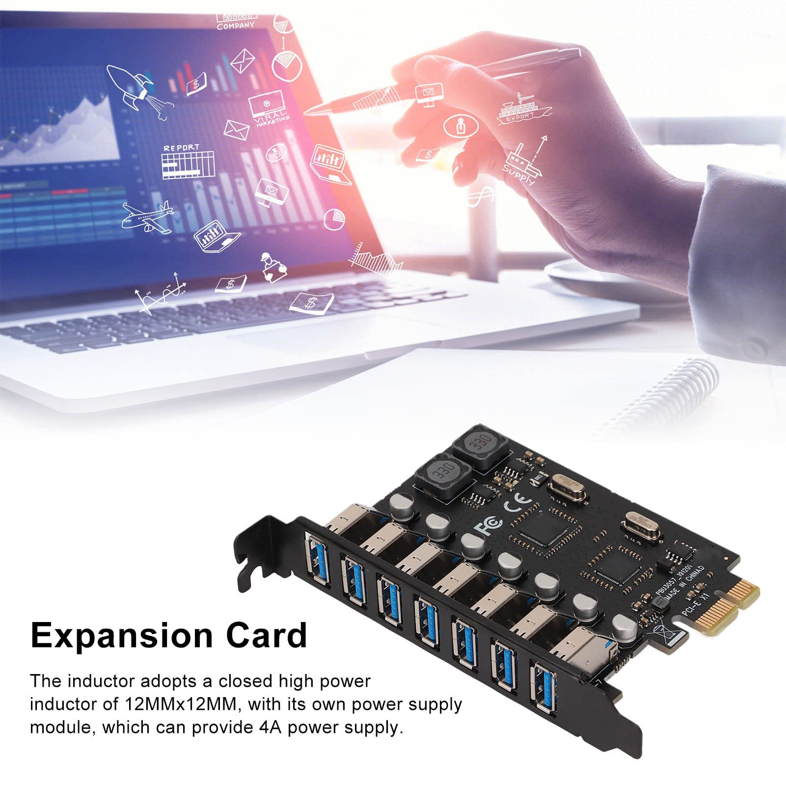 Mua PCIE Wifi Card Internal USB Hub Thunderbolt PCIE Card USB PCIE Card ...