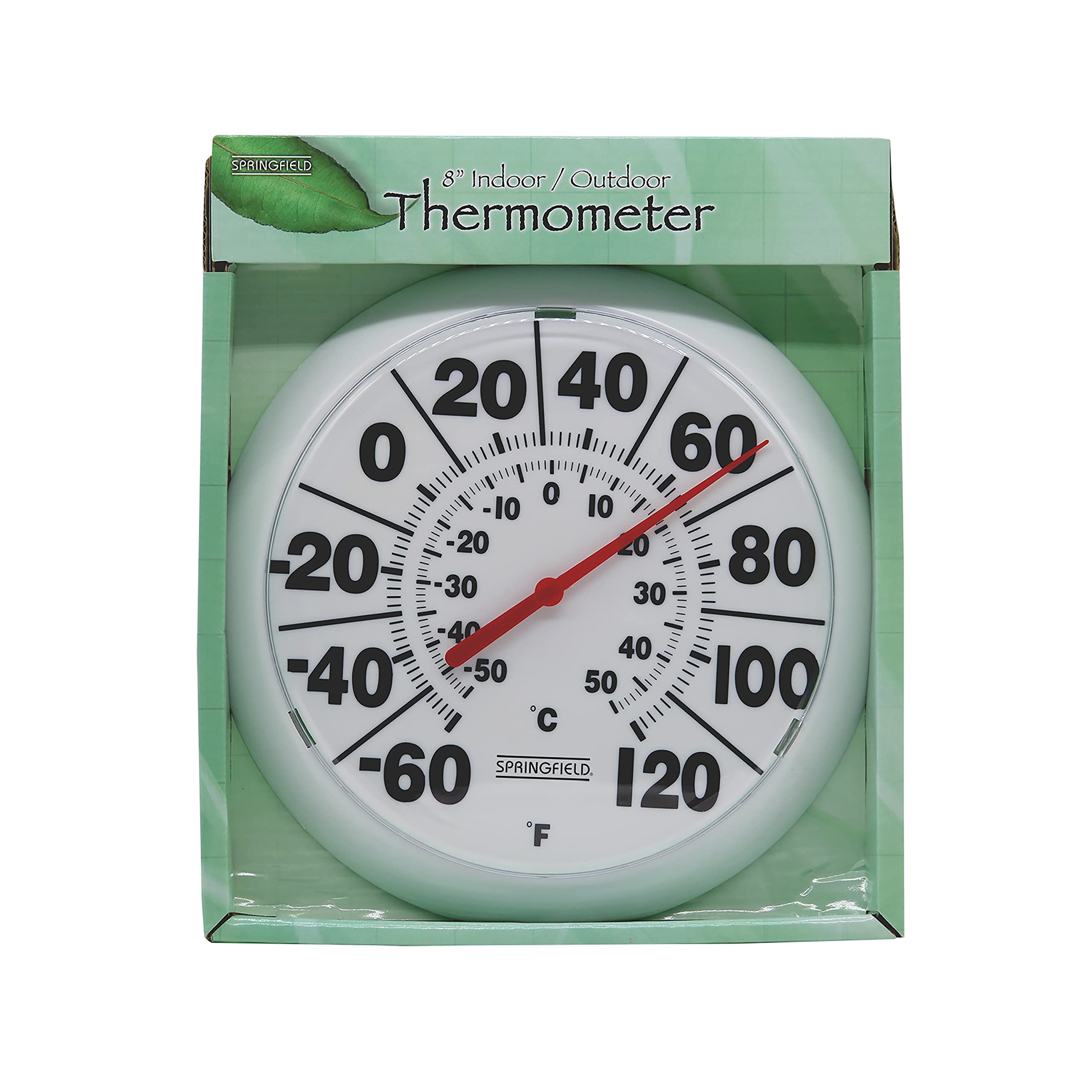 Springfield Indoor/Outdoor Thermometer, 8-inch for sale online | eBay