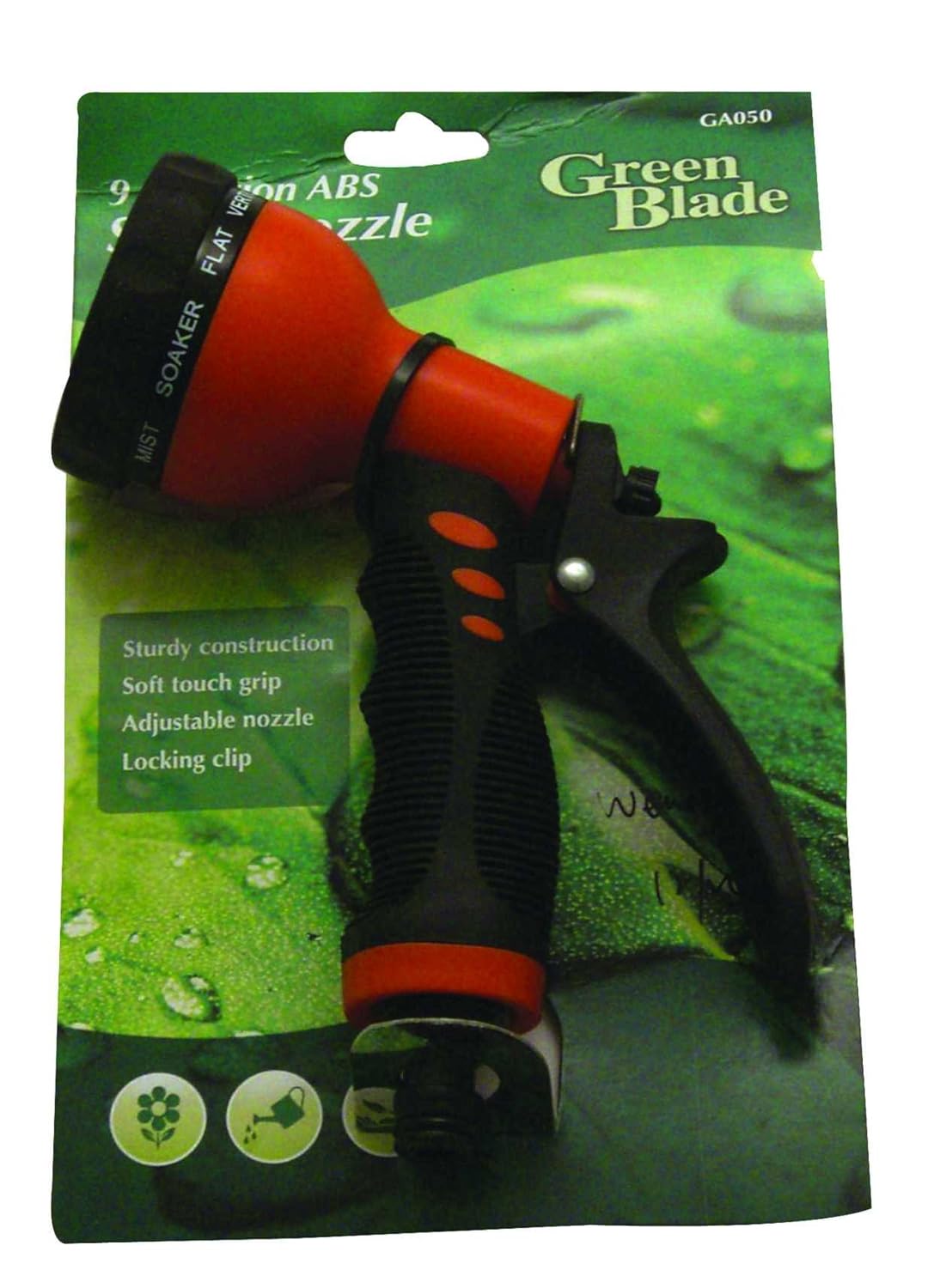 Hamble Green Blade BB-GA050 9-Function ABS Spray Nozzle: Amazon.co.uk ...
