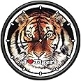 Amazon.com: SignMission Tiger Zoo Animal Print 10-Inch Wall Clock ...