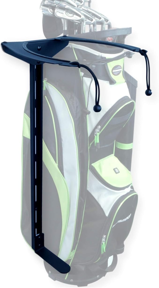 Koova Golf Bag Storage Rack- Wall Mount Garage Organizer for Golf Clubs ...