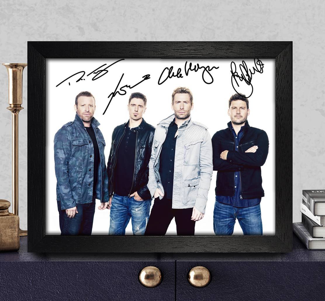 Nickelback Group Signed Autographed Photo 8x10 Reprint RP PP [Chad ...
