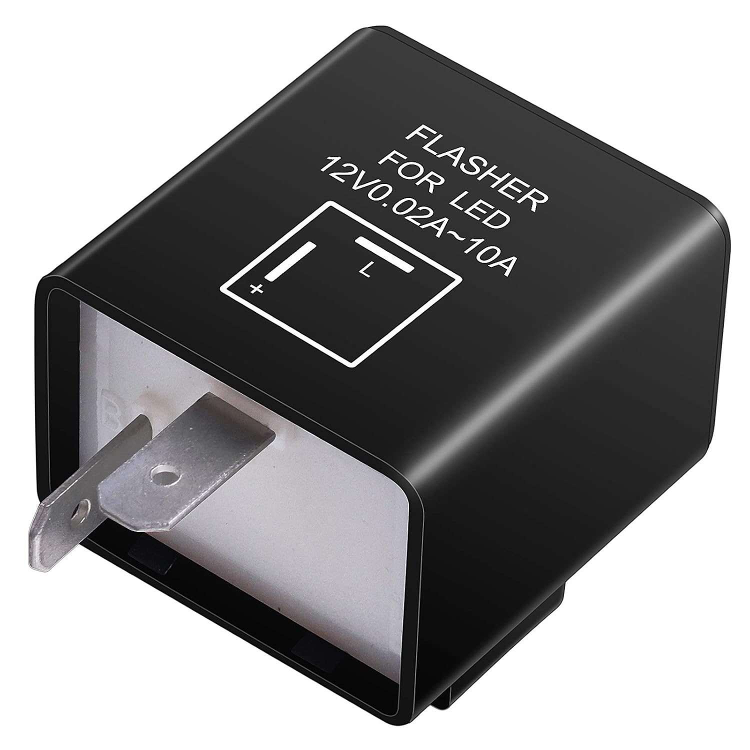 Kinstecks 2Pin Flasher Relay 12V Motorcycle Indicators LED Light ...