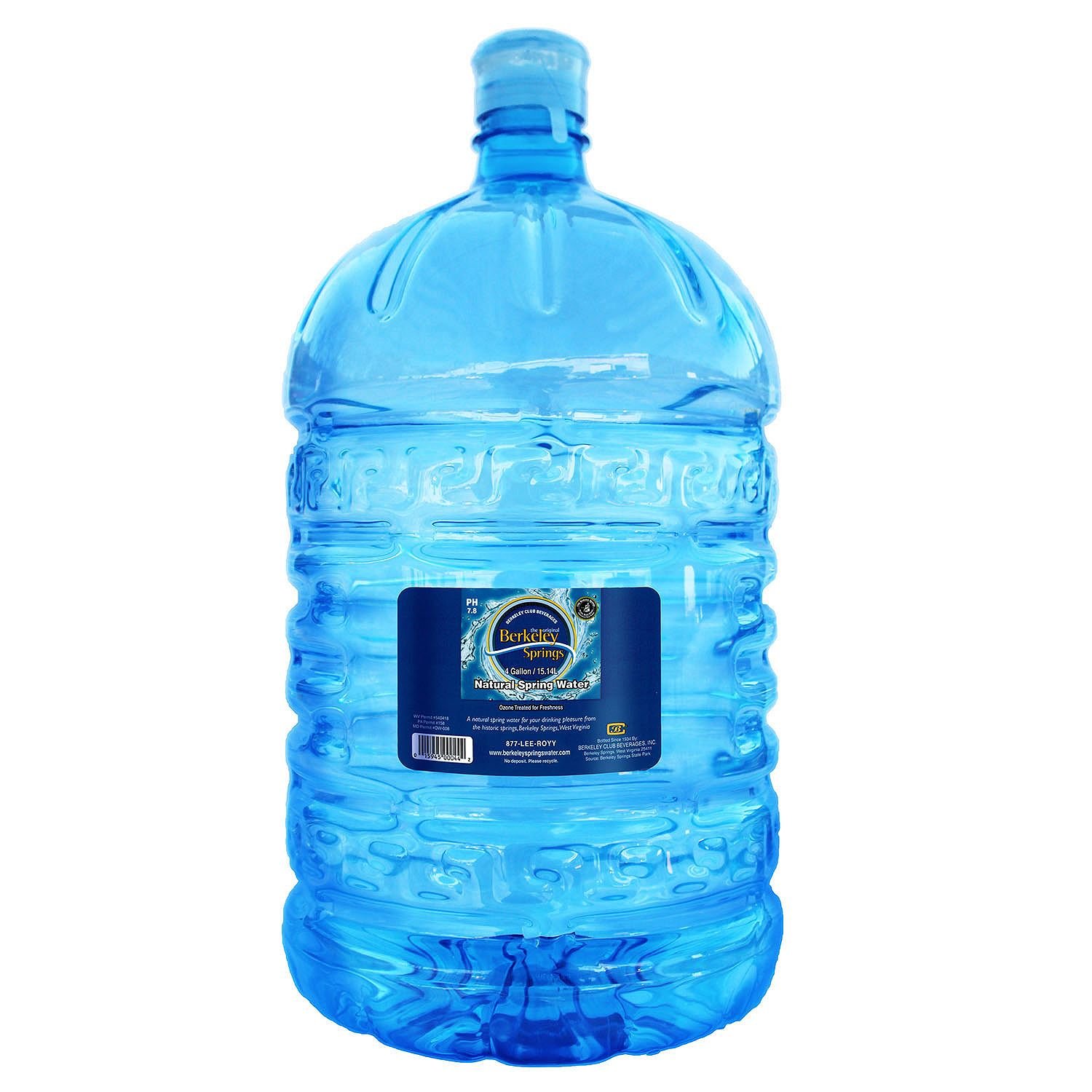 Amazon.com : Berkeley Springs Natural Spring Water (4 gallons) (pack of ...