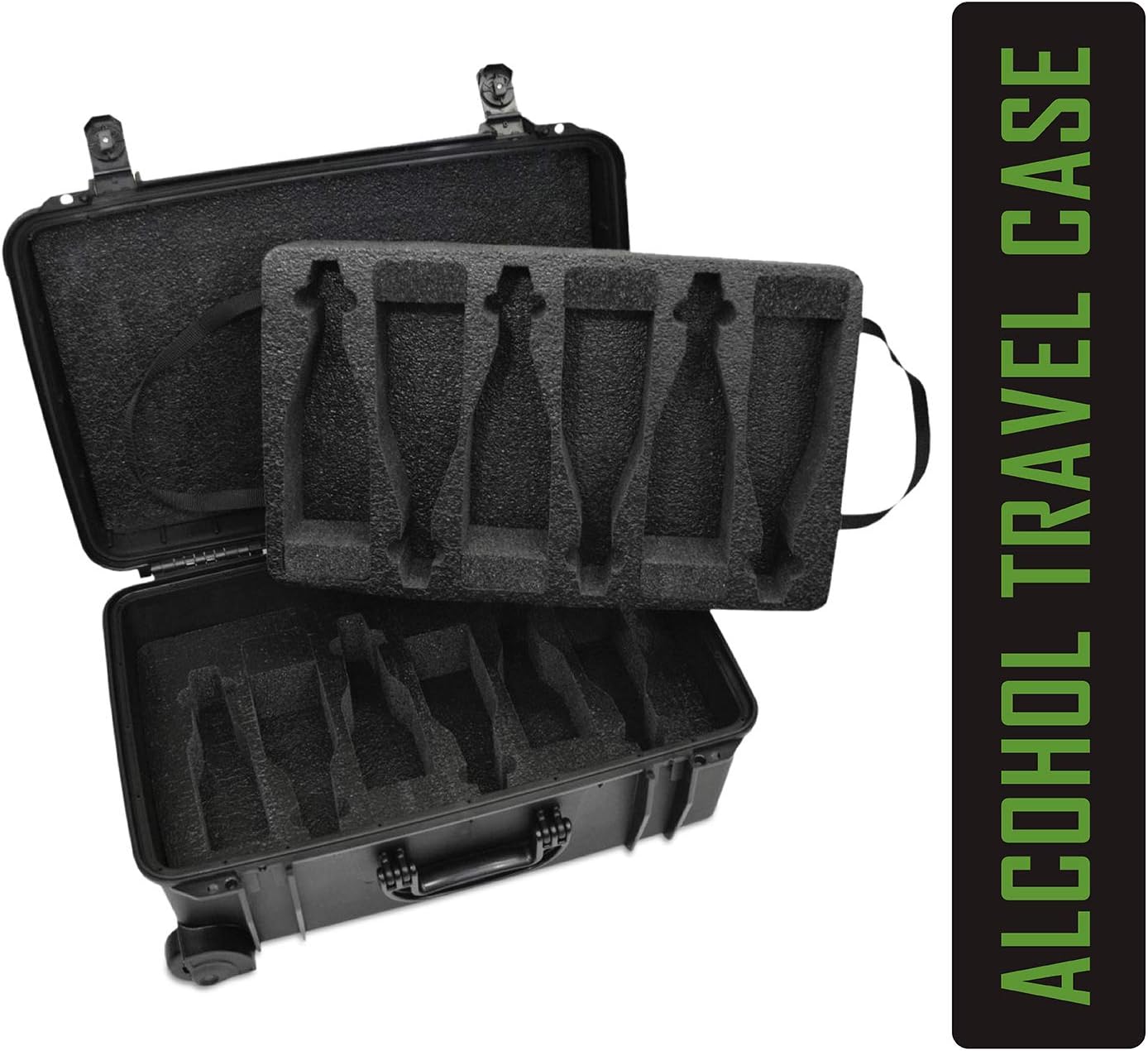 Amazon.com | Travel Beer and Wine Suitcase for Airplanes - Waterproof ...