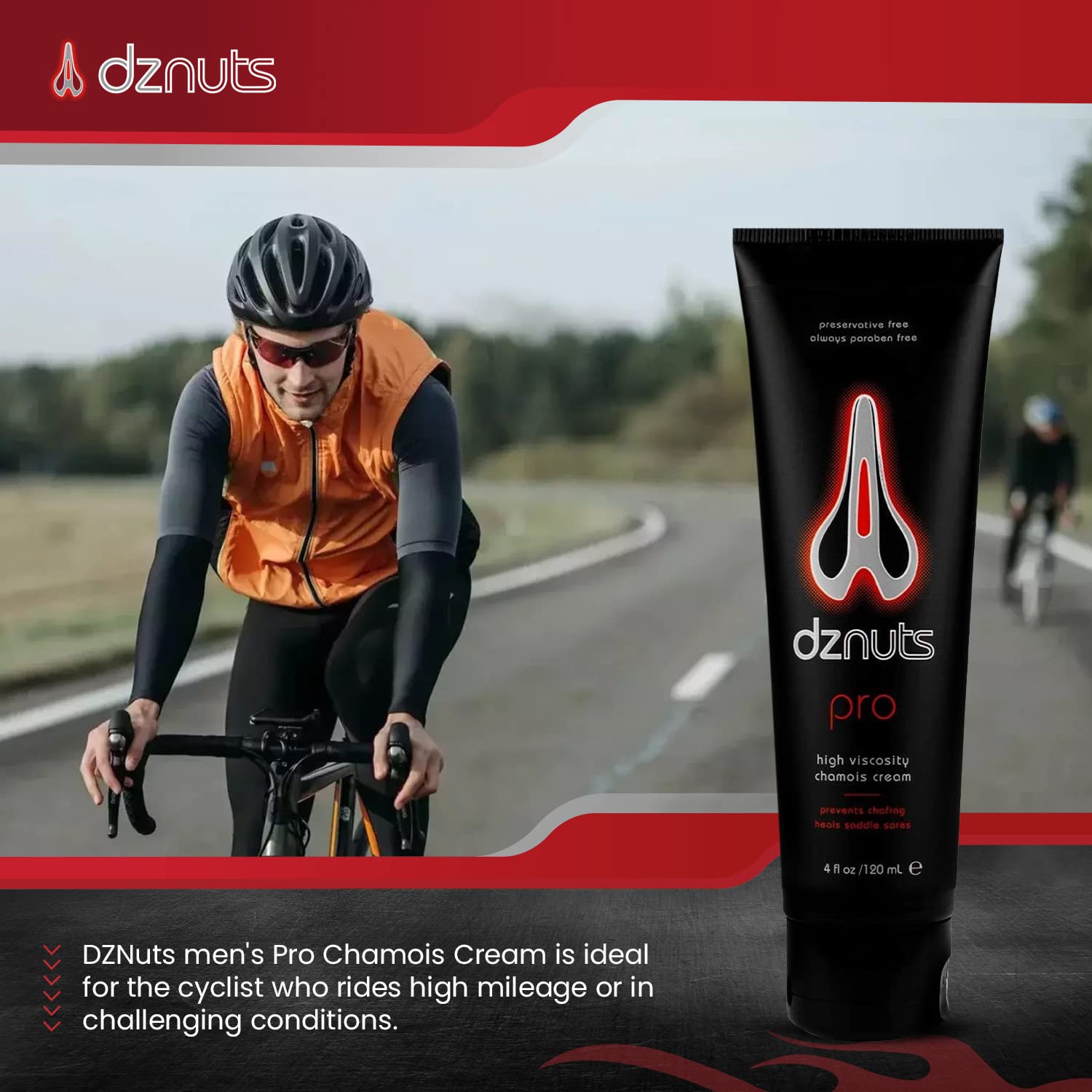 Mua dznuts Men's Pro Chamois Cream, Anti -Chafing Cream for Saddle ...