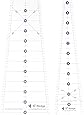Amazon.com: Phillips Fiber Art 2TDW Two Piece Ten Degree Wedge Ruler ...