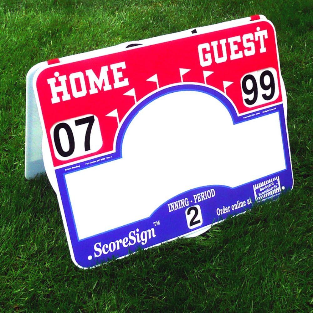 ScoreSign Portable Soccer Scoreboard Coach & Referee Gear Accessories ...