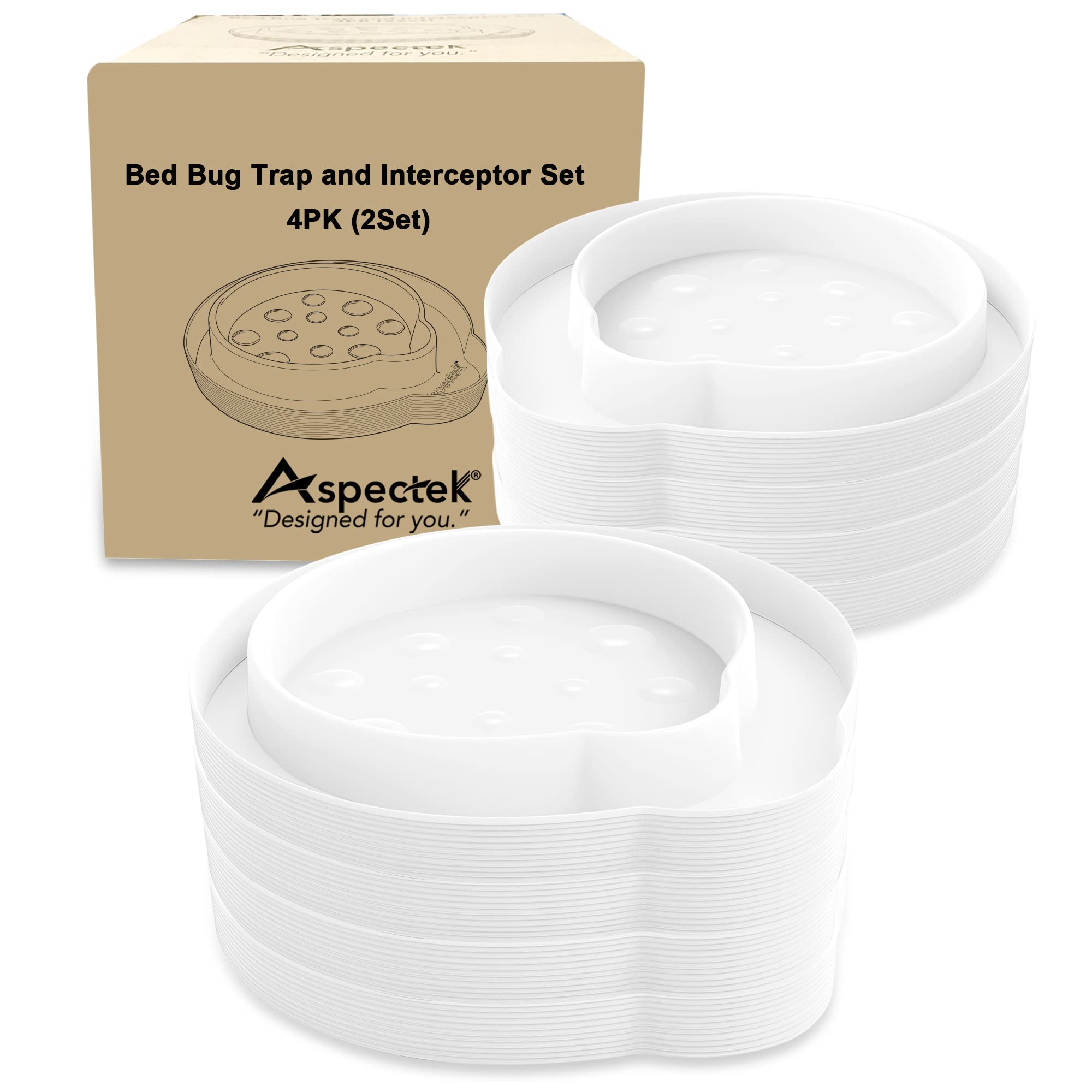 Mua Bed Bug Trap, Bed Bug Interceptor-Pack of 8. Insect Trap, Safe Eco ...