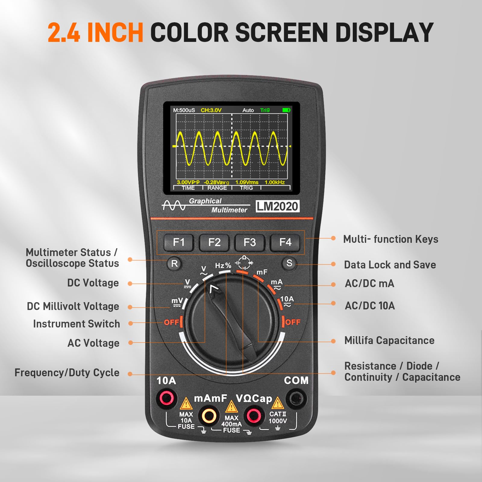 Mua Handheld Digital Oscilloscope Multimeter Combo Portable ...