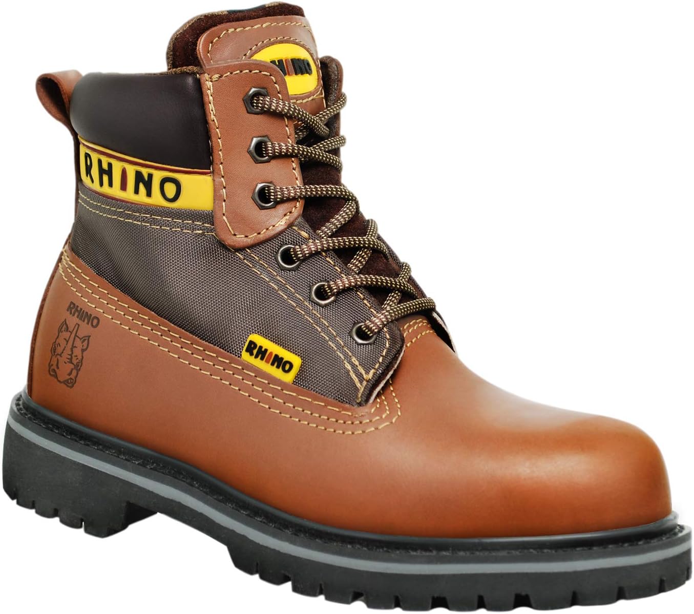 Rhino Calzado de Seguridad Industrial Modelo 1642KM25: Amazon.com.mx ...