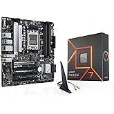 Amazon.com: MICRO CENTER AMD Ryzen 5 7600X CPU Processor with ASUS Prime B650M-A AX II Micro ATX ...