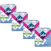 Amazon.com: SABA Diarios Regular Delicate Pantiliners, Unscented ...