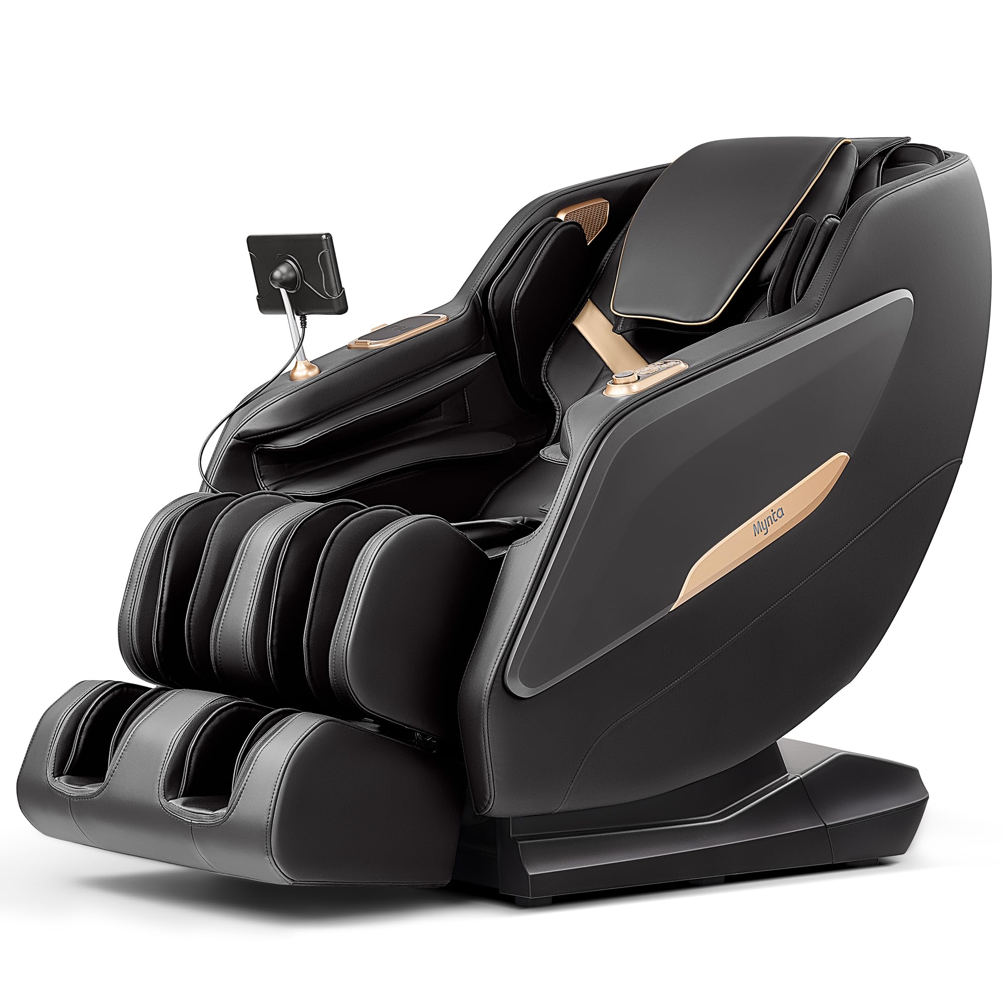 MYNTA 2025 Massage Chair, SL Track Zero Gravity Full Body Shiatsu ...