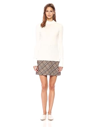 Amazon.com: Theory Women's Wide Rib Mock Po Top: Clothing