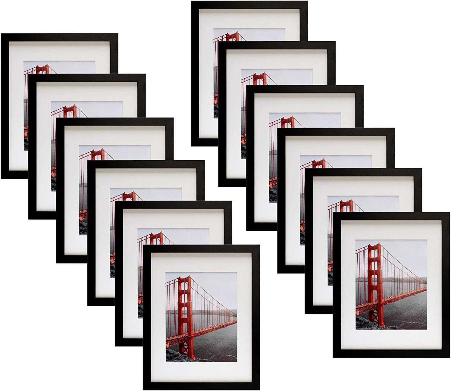 Amazon.com - Frametory, Contemporary Picture Frame - Wide Molding ...