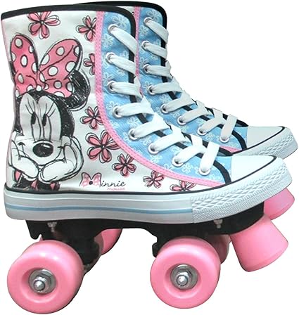 Stamp Disney Minnie Mouse "Mash Up" Roller Skates (Size 34): Amazon.co ...