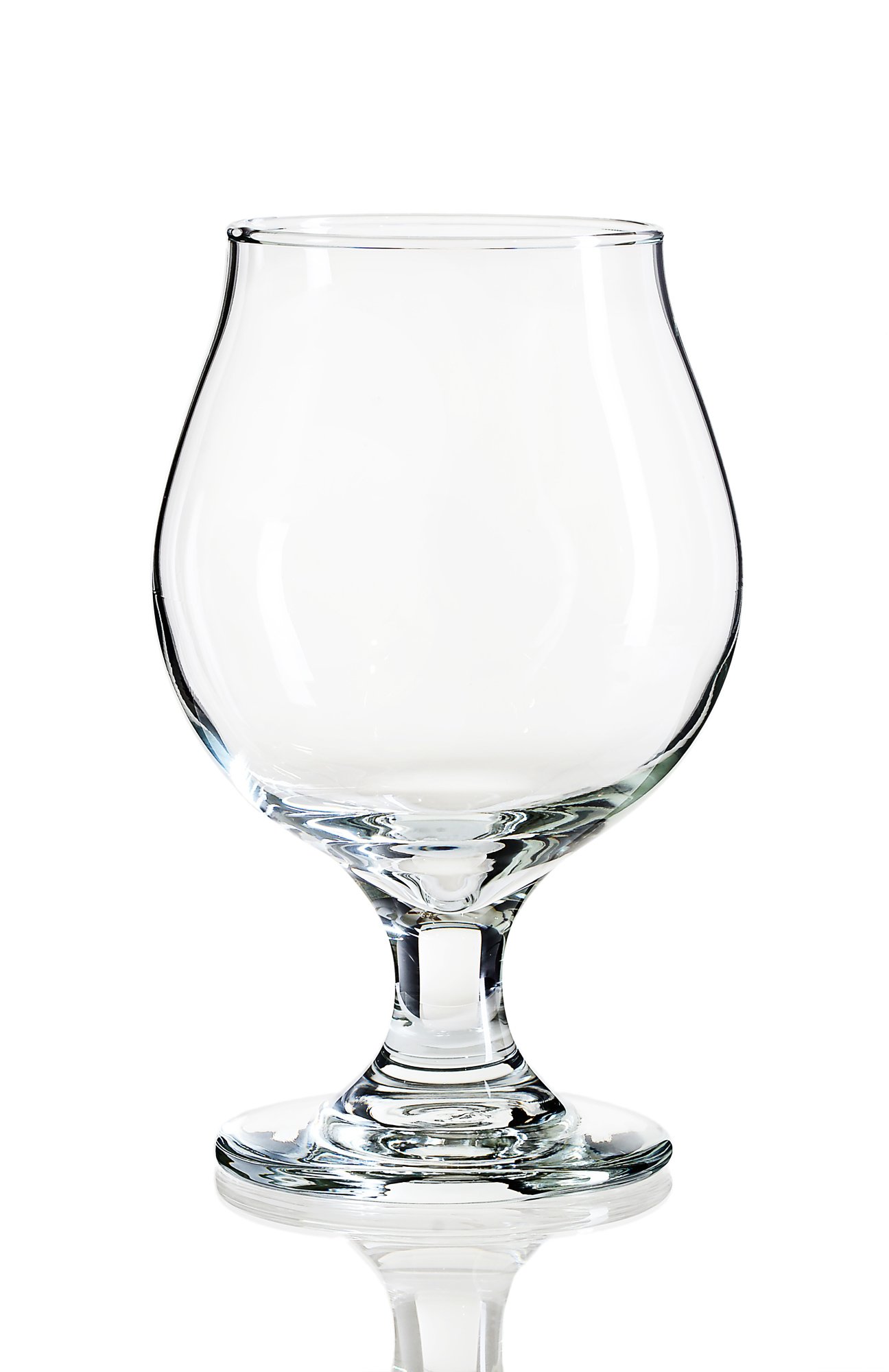 Mua Beer Glass Belgian Style Stemmed Tulip - 13 oz Lambic Beer Glasses ...