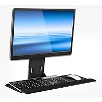 Amazon.com: Mount-It! Monitor and Keyboard Wall Mount, Height ...