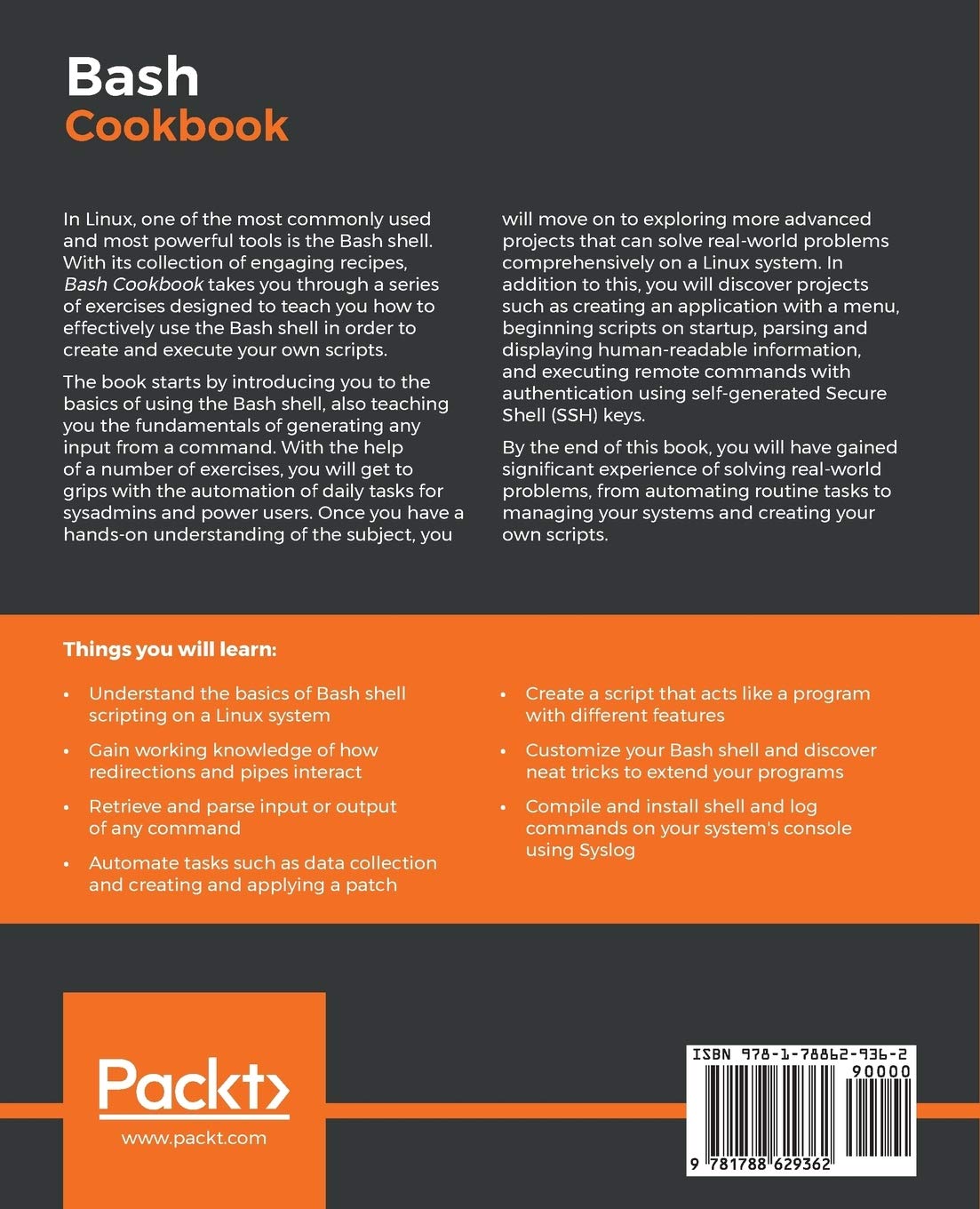 PDF bash cookbook packt pdf PDF Télécharger Download