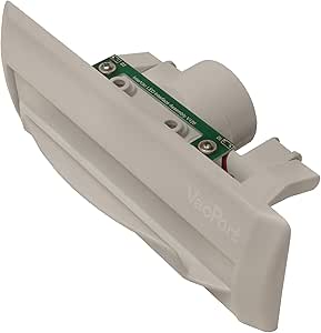 Amazon.com: VacPort with LED Lighting and Installation Kit (White ...