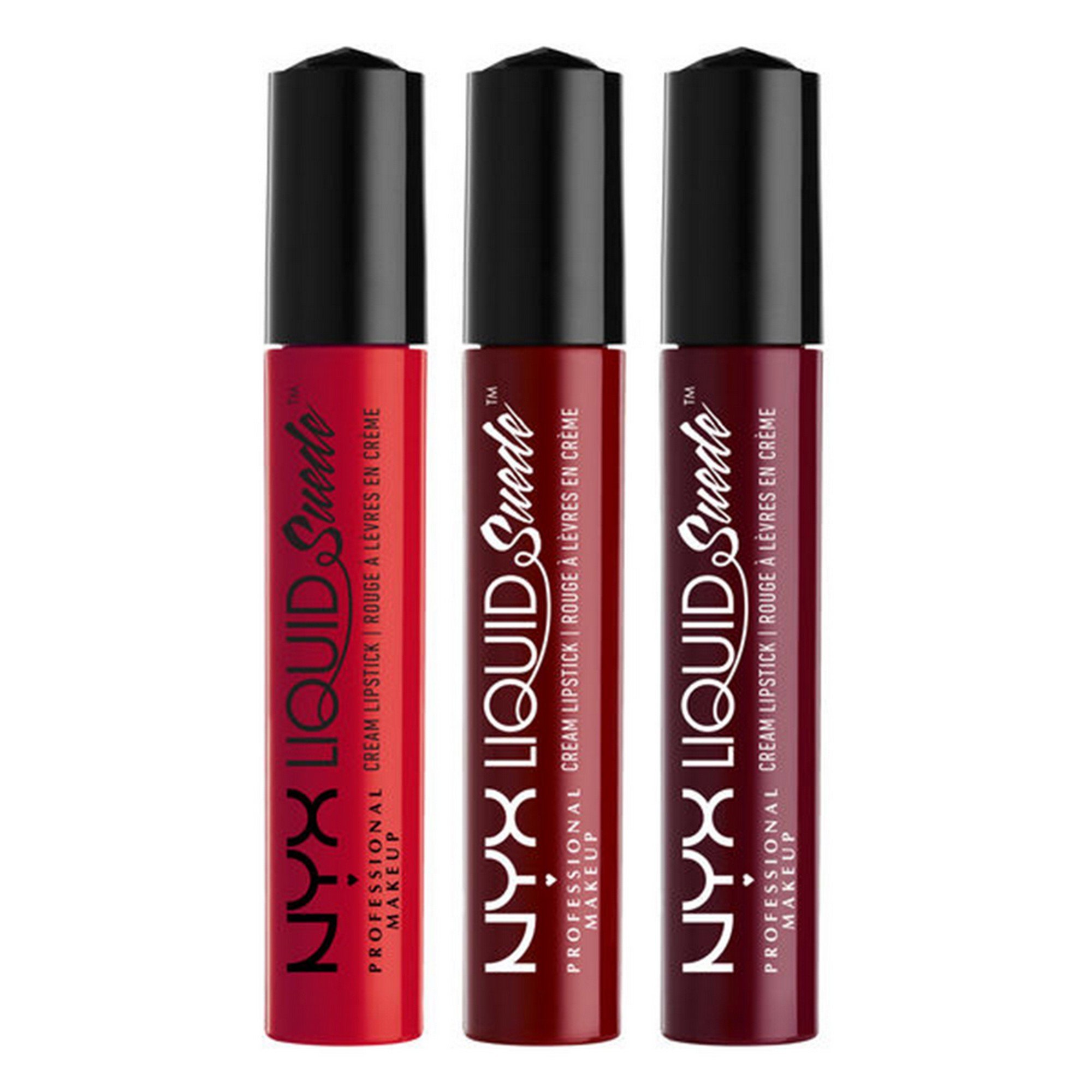Amazon.com: NYX Professional Makeup Liquid Suede Cream Lipstick, Pink ...