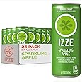 Amazon.com: IZZE Sparkling Juice Beverage Blend, Apple, No Sugar Added, 8.4 FL OZ, 24 Cans