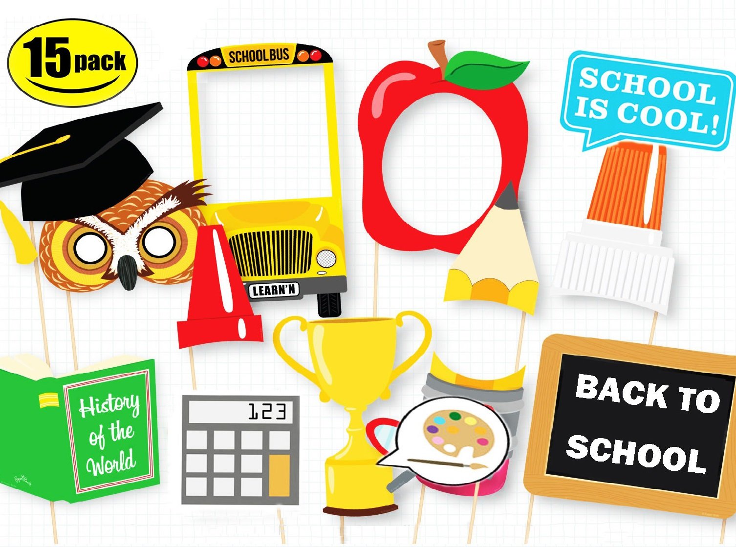 First Day Of School Props