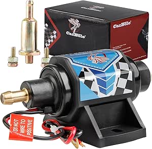 Amazon.com: CarBole Universal 12 Volt Electric Fuel Pump 5-9 PSI, 35GPH, Super 12S for Gasoline ...