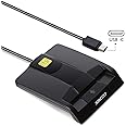 Amazon.com: Type C CAC Reader Saicoo DOD Military USB-C Common Access ...