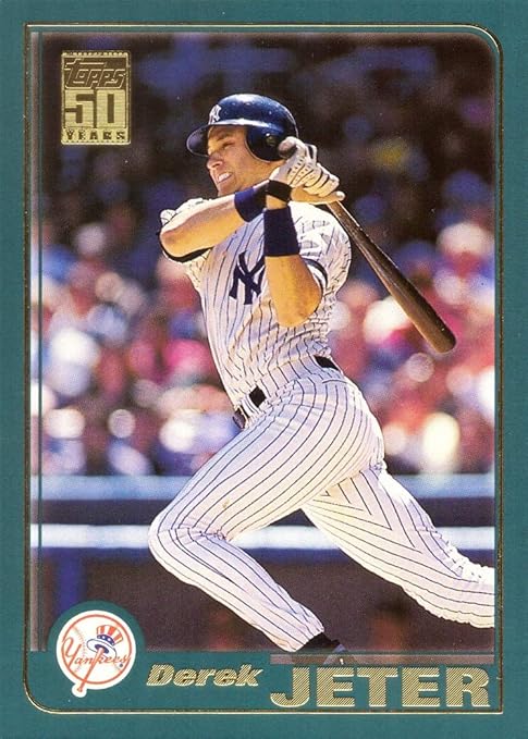 2001 Topps #100 Derek Jeter Baseball Card at Amazon's Sports ...