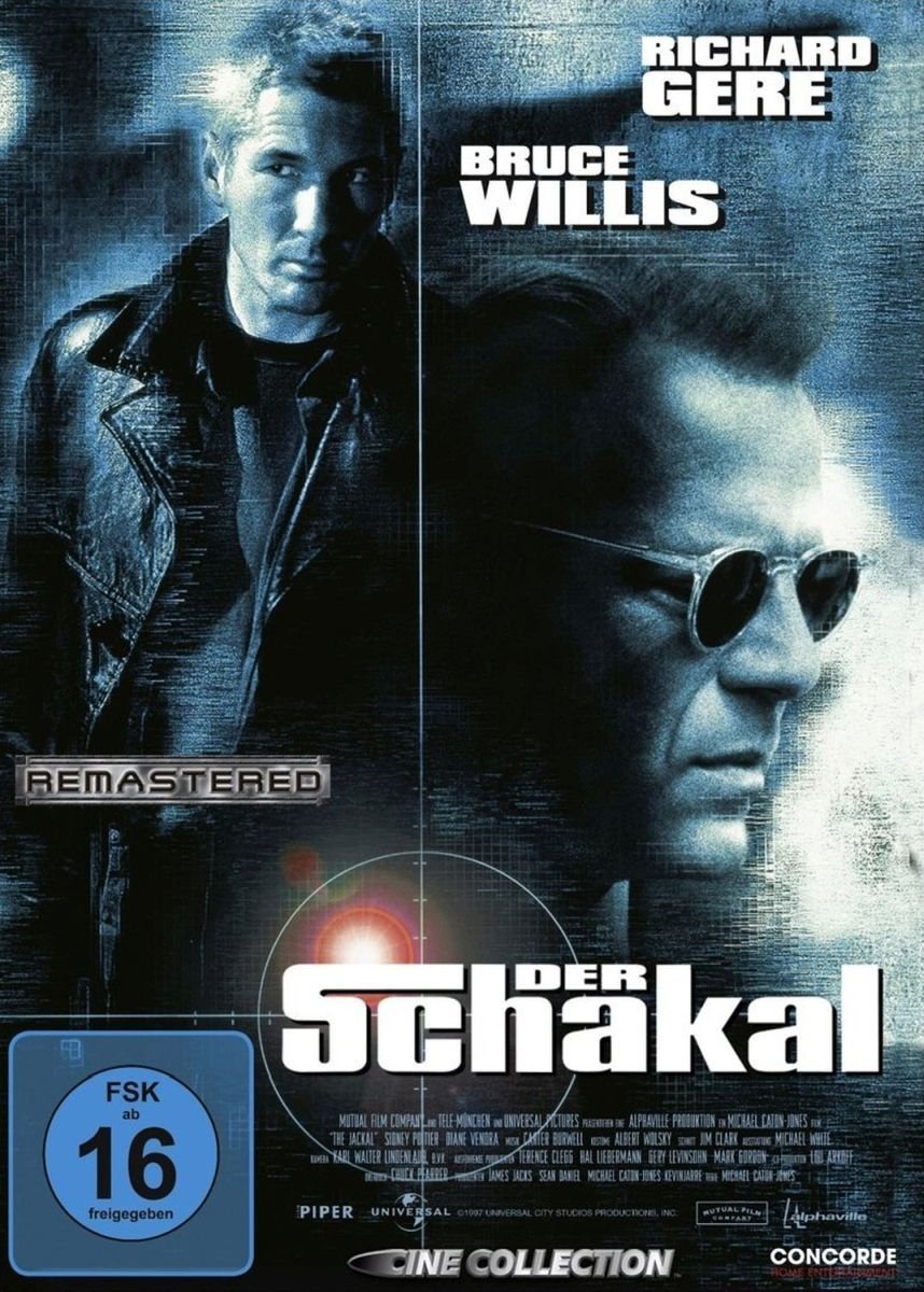 Der Schakal: Amazon.de: Bruce Willis, Richard Gere, Sidney Poitier ...