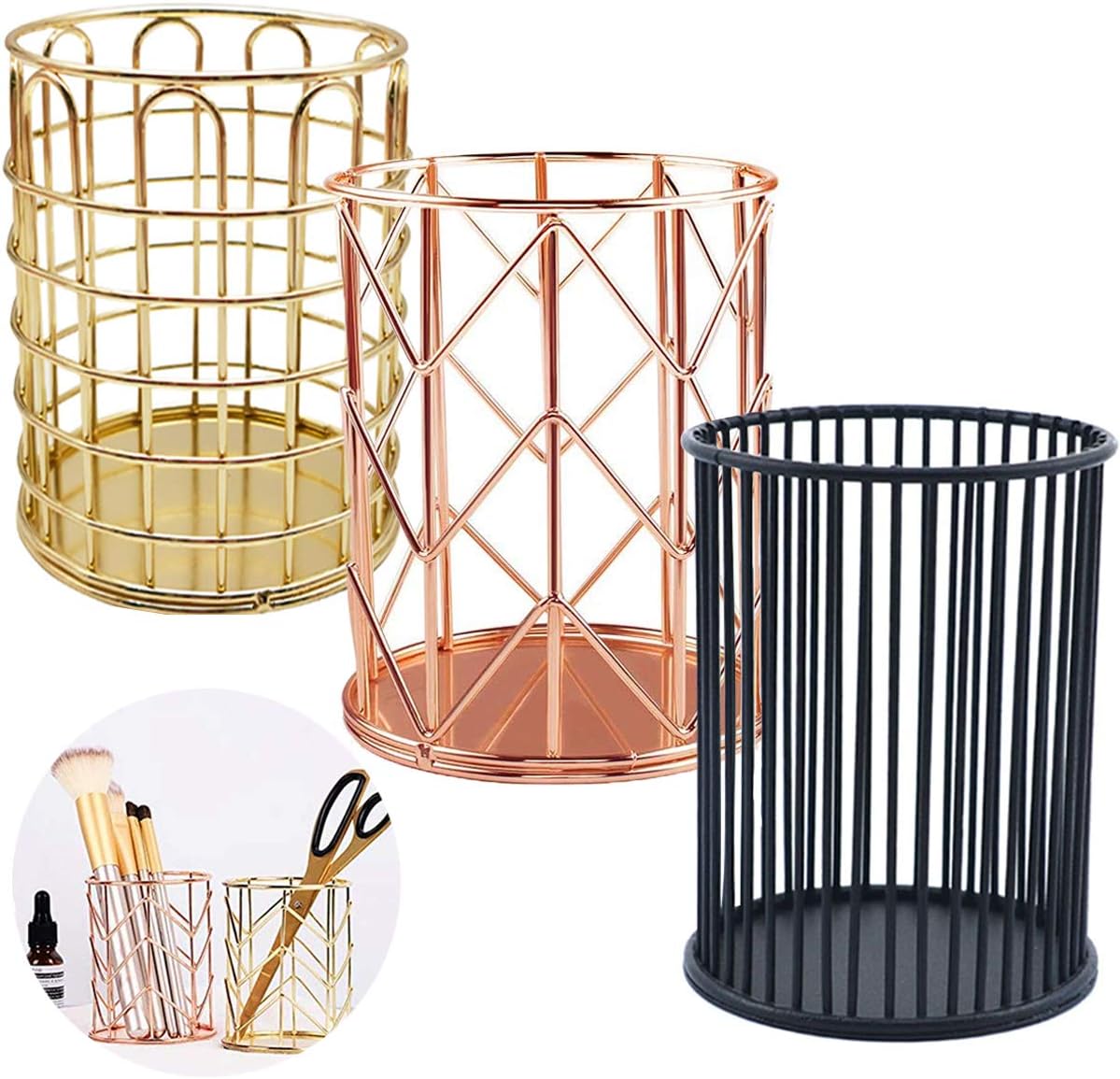 stiftehalter metall Fiyuer 3 Pcs stifteköcher Stifte Container stifte ...