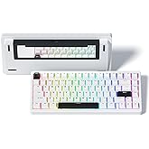 Amazon.com: Womier SK80 75% Percent Keyboard Gaming with Color ...